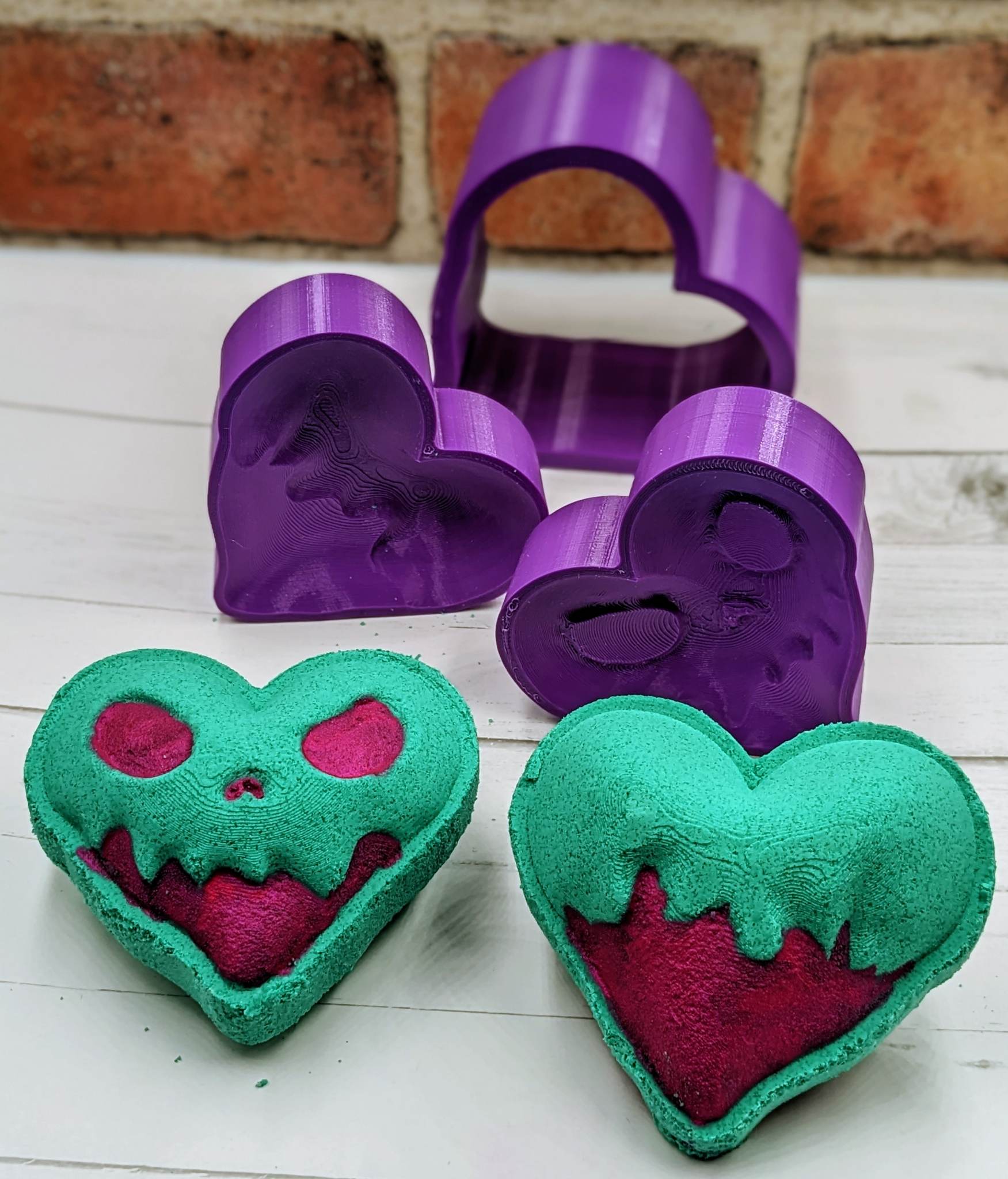 Poison Heart Bath Bomb Mold | STL File – Chunkadust
