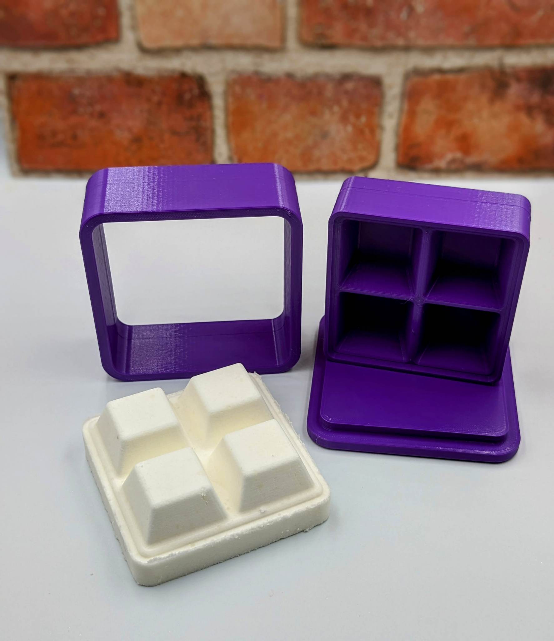 Cube Breakaway Shower Steamer Mold & STL File – Chunkadust